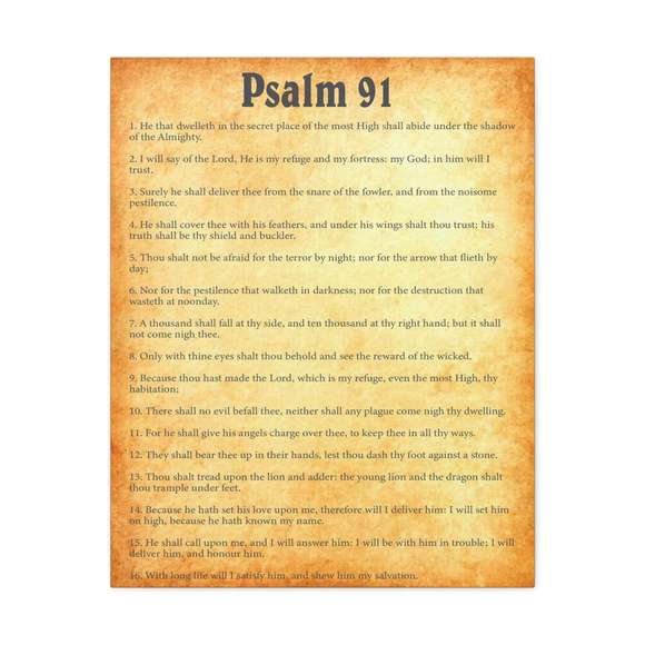 Express Your Love Gifts | Art | Scripture Sign Psalm 9 Chapter Gold Bible Canvas Christian Wall ...